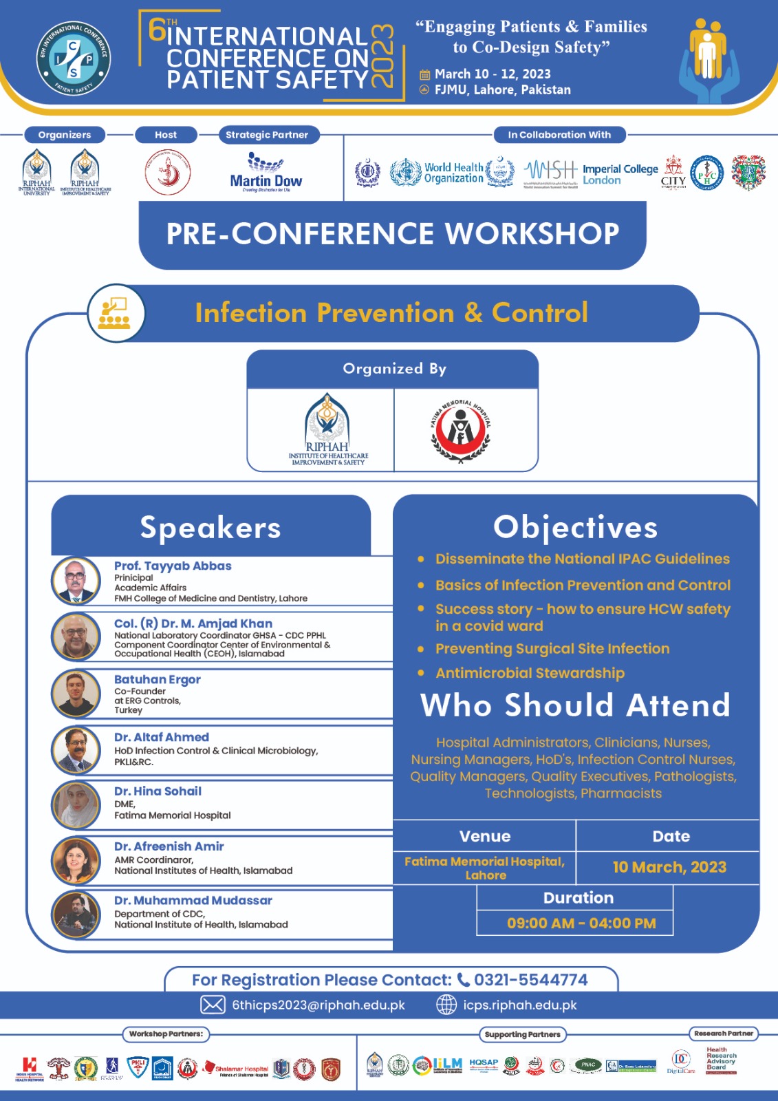 Infection Prevention and Control – 6th ICPS Conference